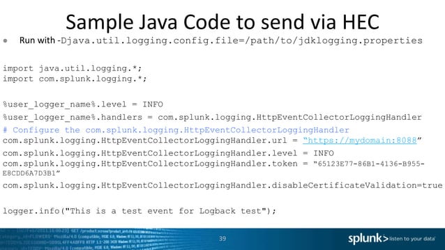 Getting Data into Splunk | PPT