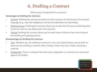 Getting Down To The Details: Contract Basics for Non-Lawyers | PPTX