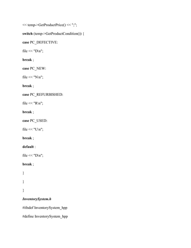 Getting error - (Return type of out-of-line definition of 'Product--Ge ...
