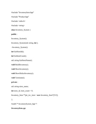 Getting error - (Return type of out-of-line definition of 'Product--Ge ...