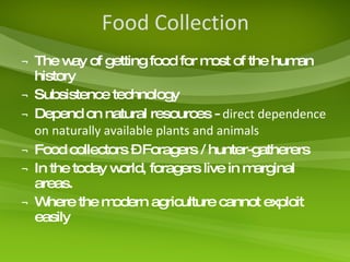 Getting food anthropology | PPT