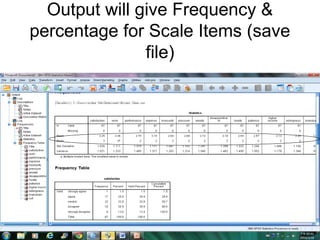 Getting frequency data | PPT