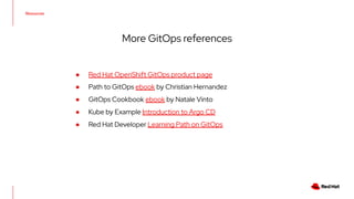 DevNation Tech Talk: Getting GitOps | PPT