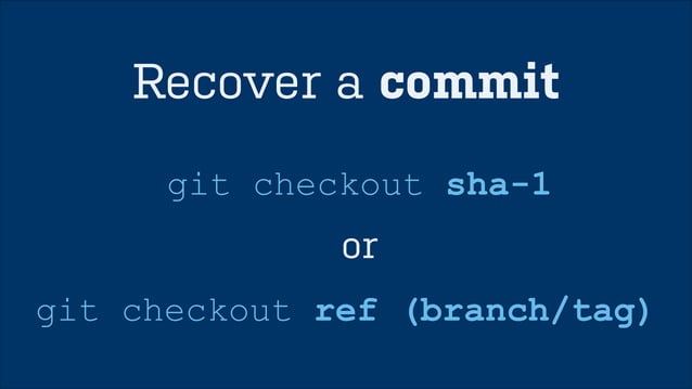 Getting Git Right
