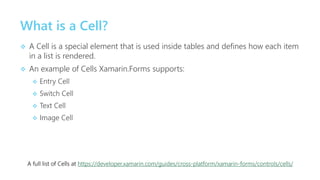Getting hands on with xaml and xamarin | PPTX