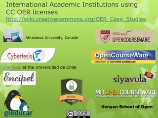 Getting innovative with oer, the creative commons story | PPT