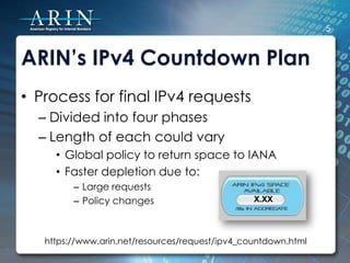 Getting Internet Number Resources from ARIN | PPT