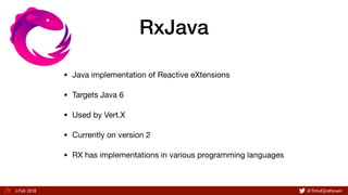 Getting into the flow building applications with reactive streams | PPT