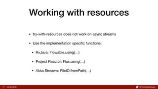 Getting into the flow building applications with reactive streams | PPT