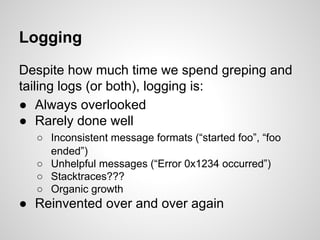 Getting modern with logging via log4perl | PPT