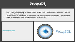 Getting modern with my sql | PPT
