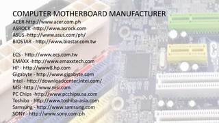 getting motherboard information.pptx