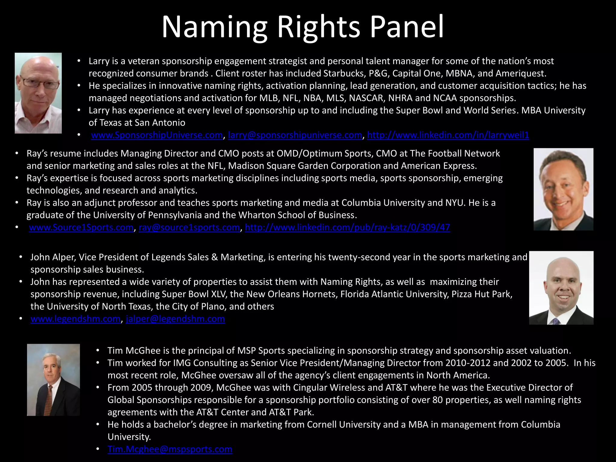 Getting Naming Rights, Right | PDF