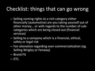 Getting Naming Rights, Right | PDF