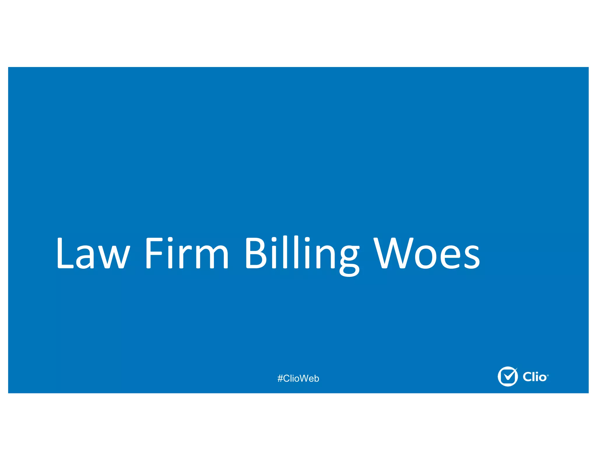 Getting Paid: New Clio Features for Law Firm Billing | PDF