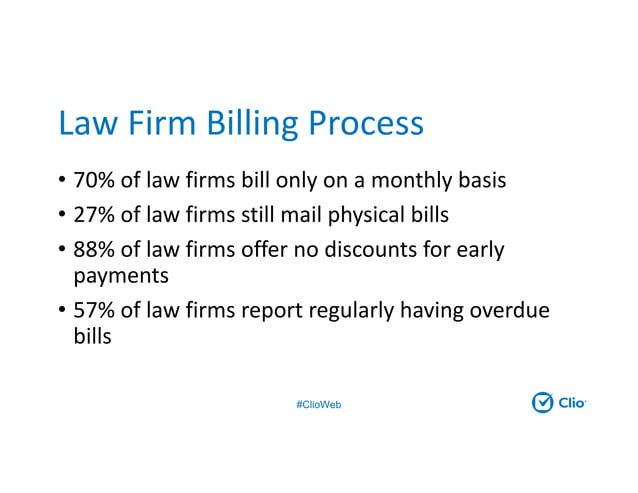 Getting Paid: New Clio Features for Law Firm Billing | PDF | Credit ...