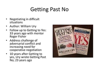 Getting Past No | PPTX | Sailing | Sports