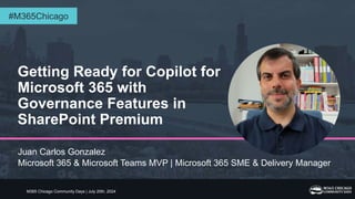 Getting Ready for Copilot for Microsoft 365 with Governance Features in SharePoint Premium | PPTX