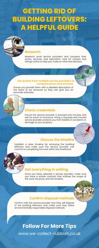 Getting Rid of Building Leftovers - A Helpful Guide | PDF