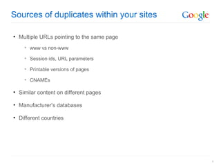 getting_rid_of_duplicate_content_iss-ben_dangelo.ppt