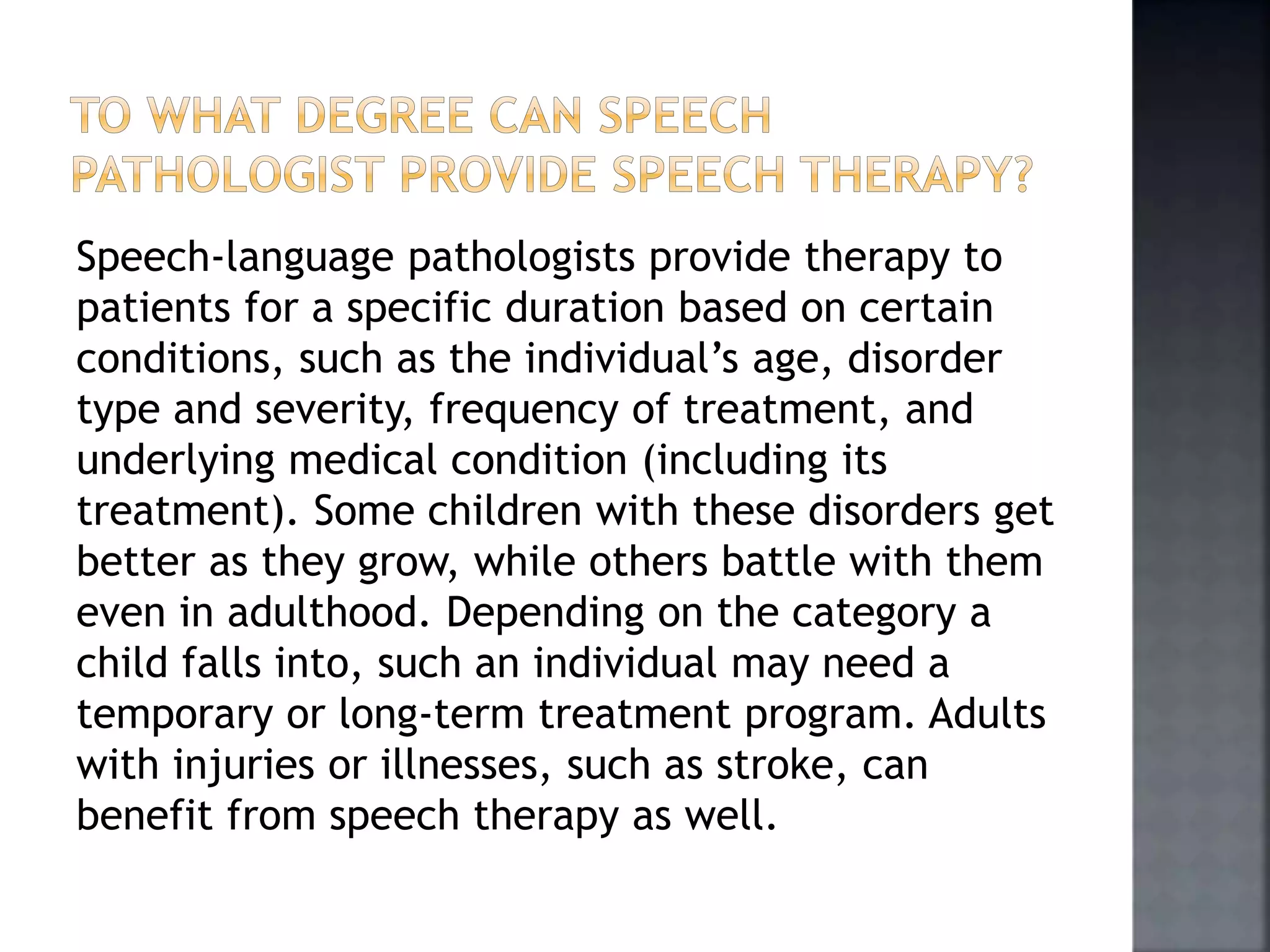Getting rid of speech difficulties and swallowing disorders | PPT