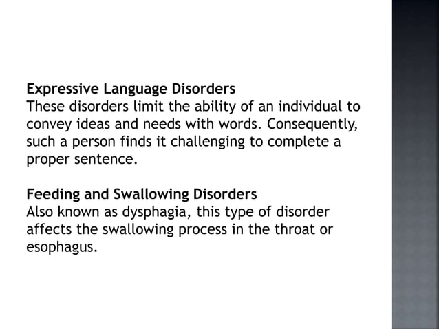 Getting rid of speech difficulties and swallowing disorders | PPTX ...