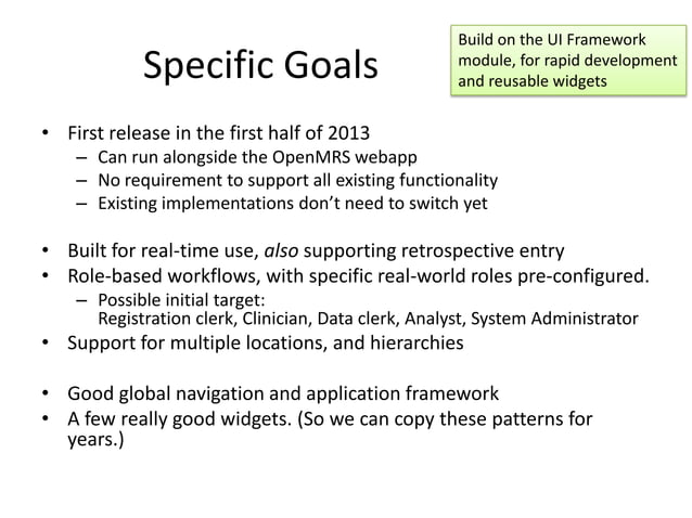 OpenMRS Reference Application, Getting Started | PPTX