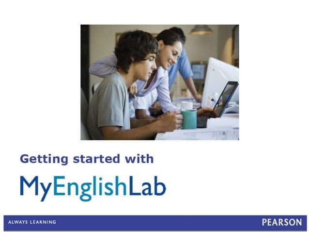 Getting started_myenglish lab | PPTX