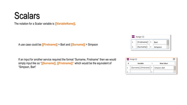Getting started - Warewolf Syntax | PPTX