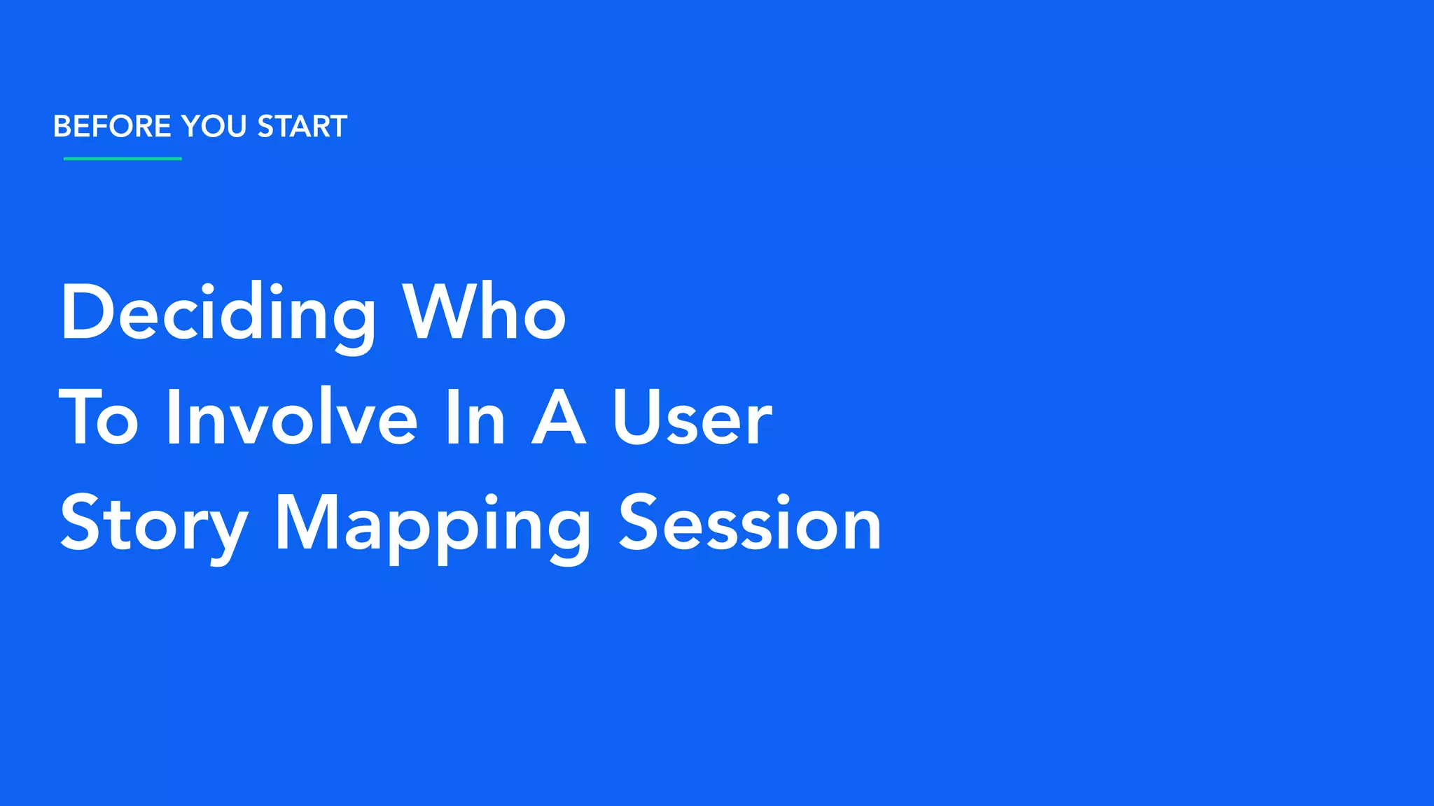 Getting Started - Building Agile User Story Maps | PPT