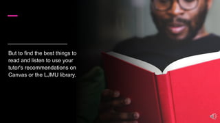 Getting started at LJMU | PDF