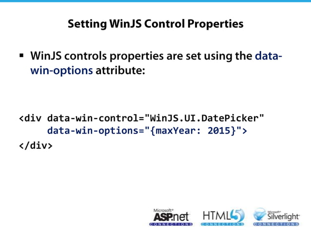 Getting Started Building Windows 8 HTML/JavaScript Metro Apps | PPT