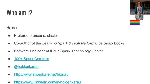 Getting started contributing to Apache Spark | PPT