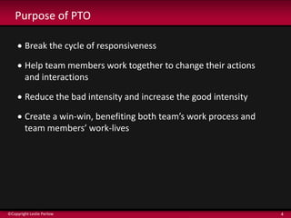 Getting Started with PTO | PPTX