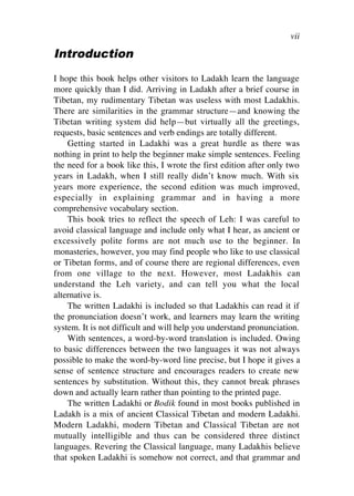 Getting started in_ladakhi(2) | PDF