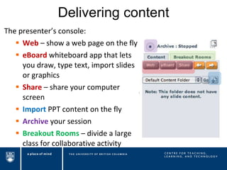 Getting Started in Live Classroom | PPT
