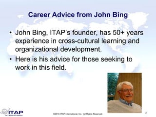 Getting Started in the Field of Cross Cultural Learning and ...