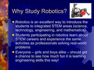 Getting Started with Robotics | PPT