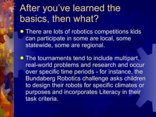 Getting Started with Robotics | PPT