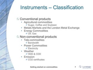 Getting Started On Commodities | PPT