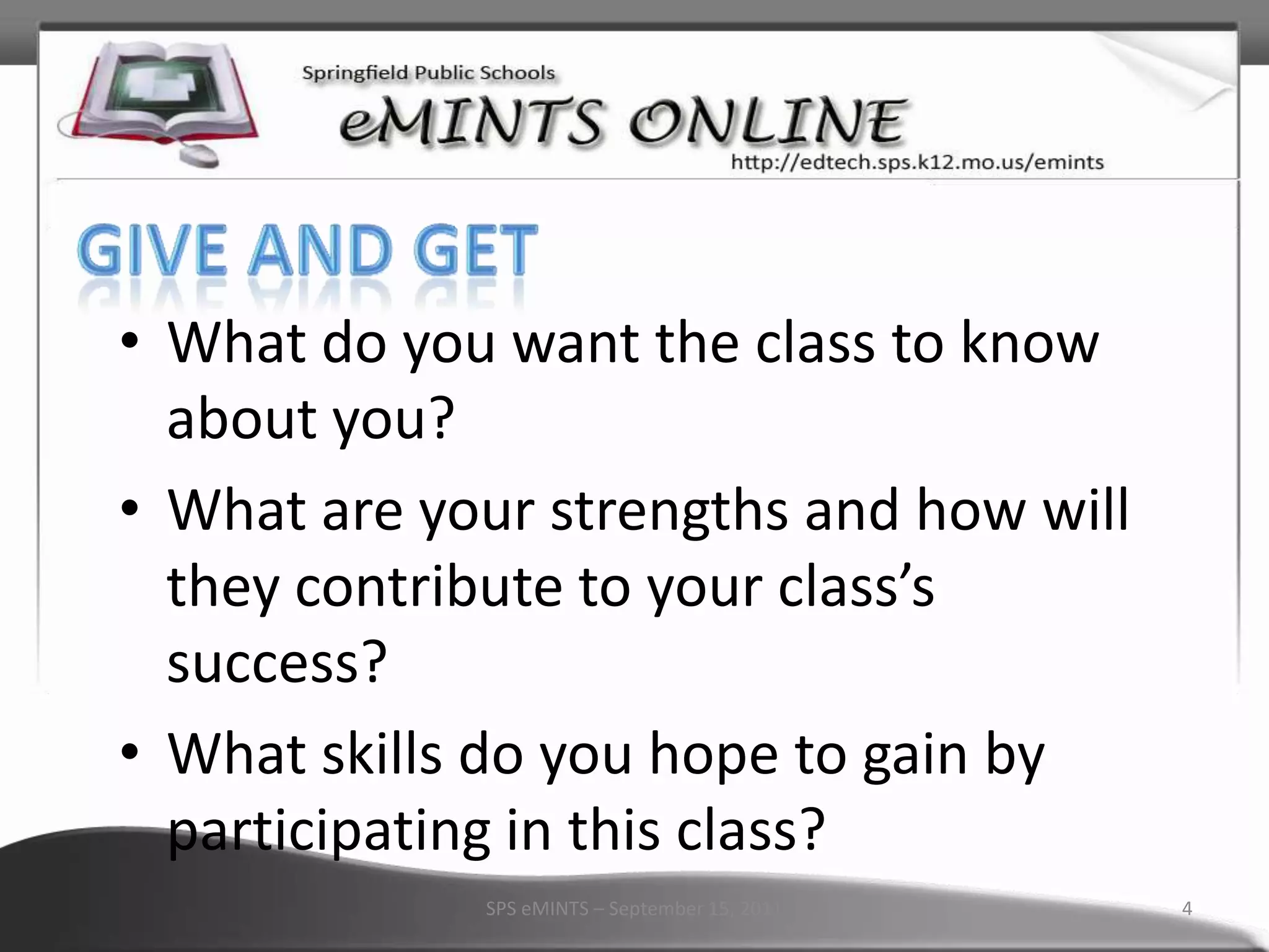 Getting started powerpoint | PPTX