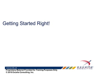 Getting started right | PPT