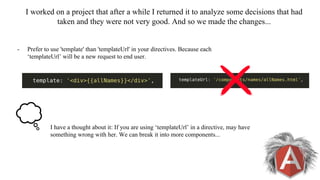 Getting Started to take an architectural decision in AngularJs. | PDF
