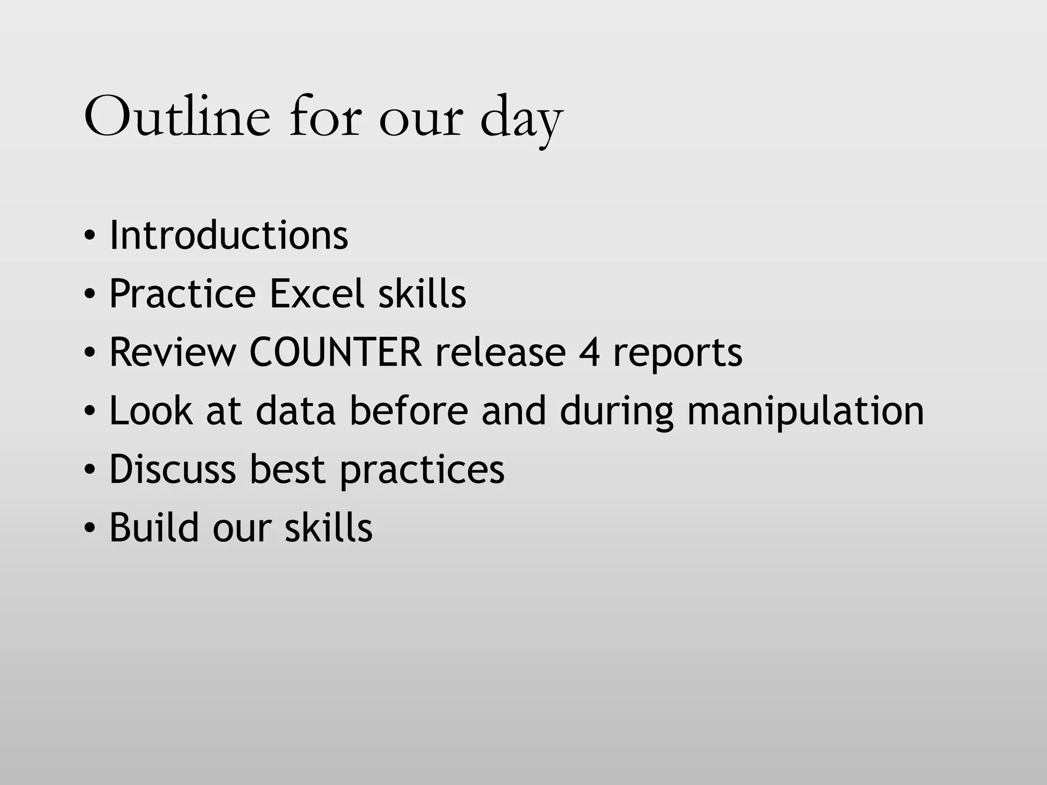 Getting Started with COUNTER Statistics | PPTX