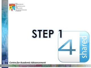 Getting started with 4 shared | PPTX