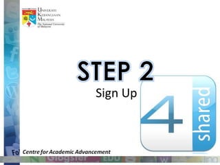 Getting started with 4 shared | PPT