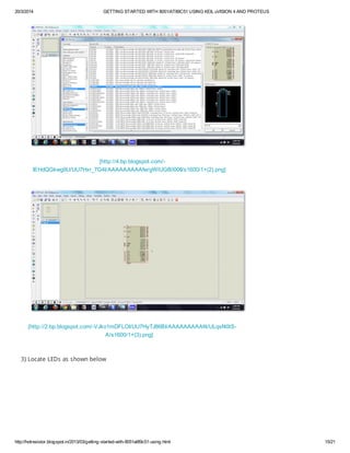 Getting started with 8051 at89 c51 using keil uvision 4 and proteus | PDF