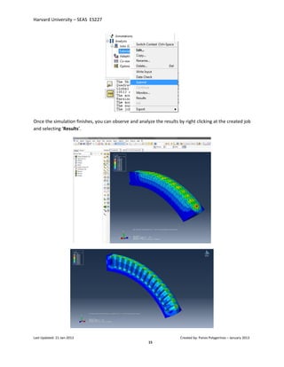 Getting started with abaqus | PDF