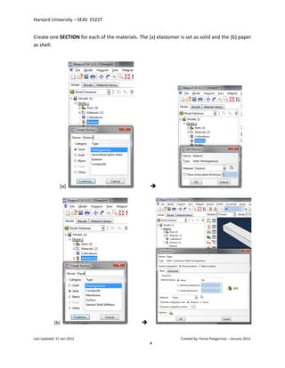 Getting started with abaqus | PDF | Physics | Science