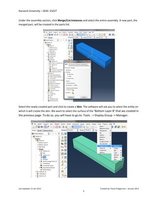 Getting started with abaqus | PDF